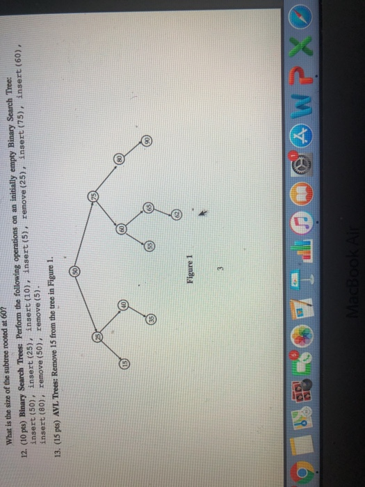 Solved What is the size of the subtree rooted at 607 12. (10 | Chegg.com