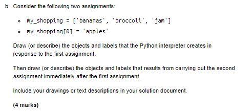Solved Parts a and b of this question involve creating | Chegg.com