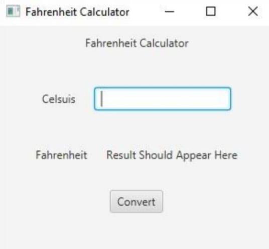 Solved Write a JavaFX code (without using scene builder) as | Chegg.com