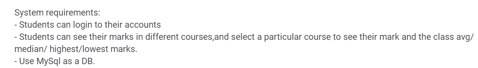 Solved I need to build students grading system using sockets | Chegg.com
