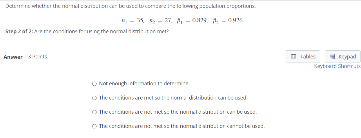 Solved n1=35,n2=27,p^1=0.829,p^2=0.926 tep 1 of 2: Calculate | Chegg.com