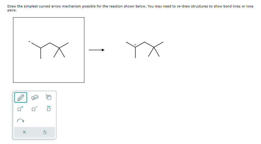 Solved Draw the simplest curved arrow mechanism possible for | Chegg.com