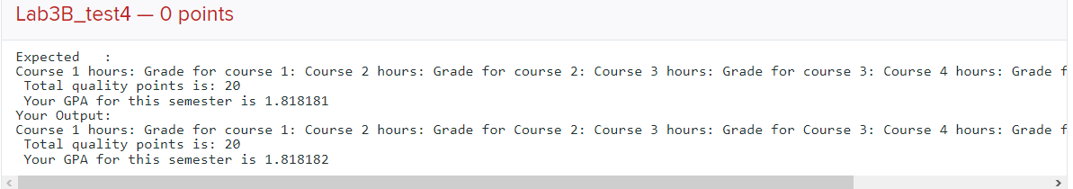 Solved Need helping rounding up the gpa. NEEDED IN C# float | Chegg.com
