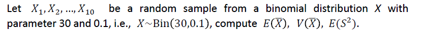 Solved Let X1,X2,…,X10 be a random sample from a binomial | Chegg.com