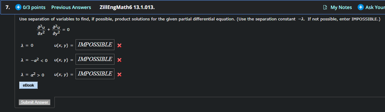 Solved 3. + 1/2 points Previous Answers ZillEngMath6 | Chegg.com Solved 3. + 1/2 points Previous Answers ZillEngMath6 | Chegg.com
