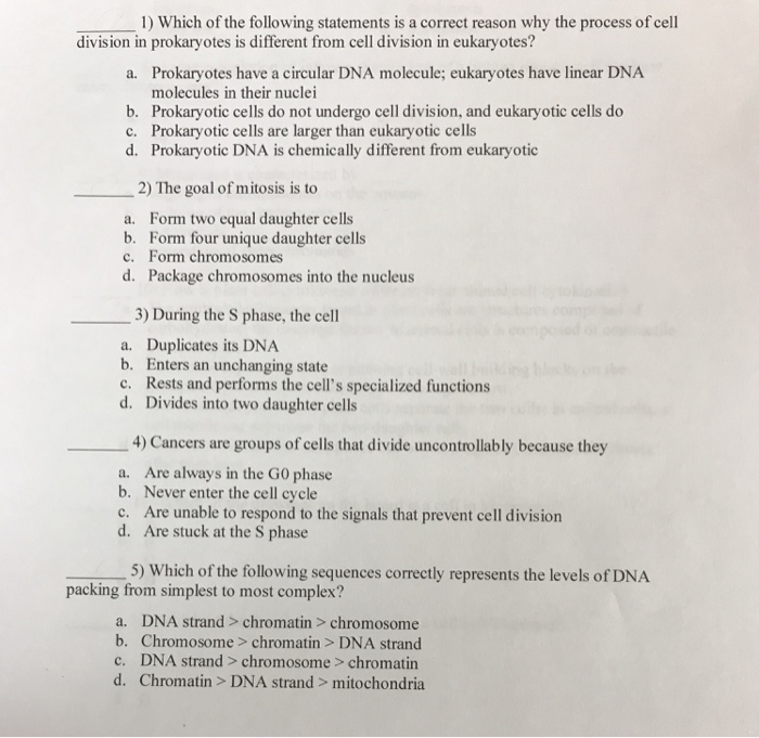 Solved 1) Which of the following statements is a correct | Chegg.com