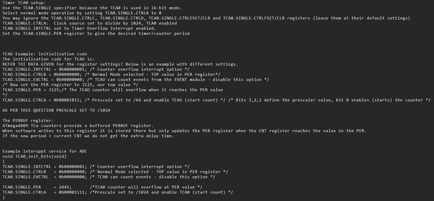 Solved Example Interrupt Service Routine Isr Rtc Pit Vect