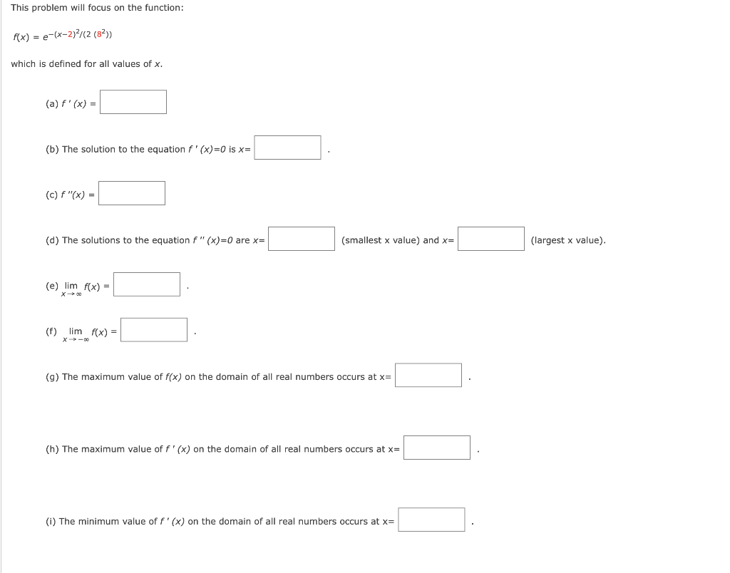 Solved This problem will focus on the function: | Chegg.com