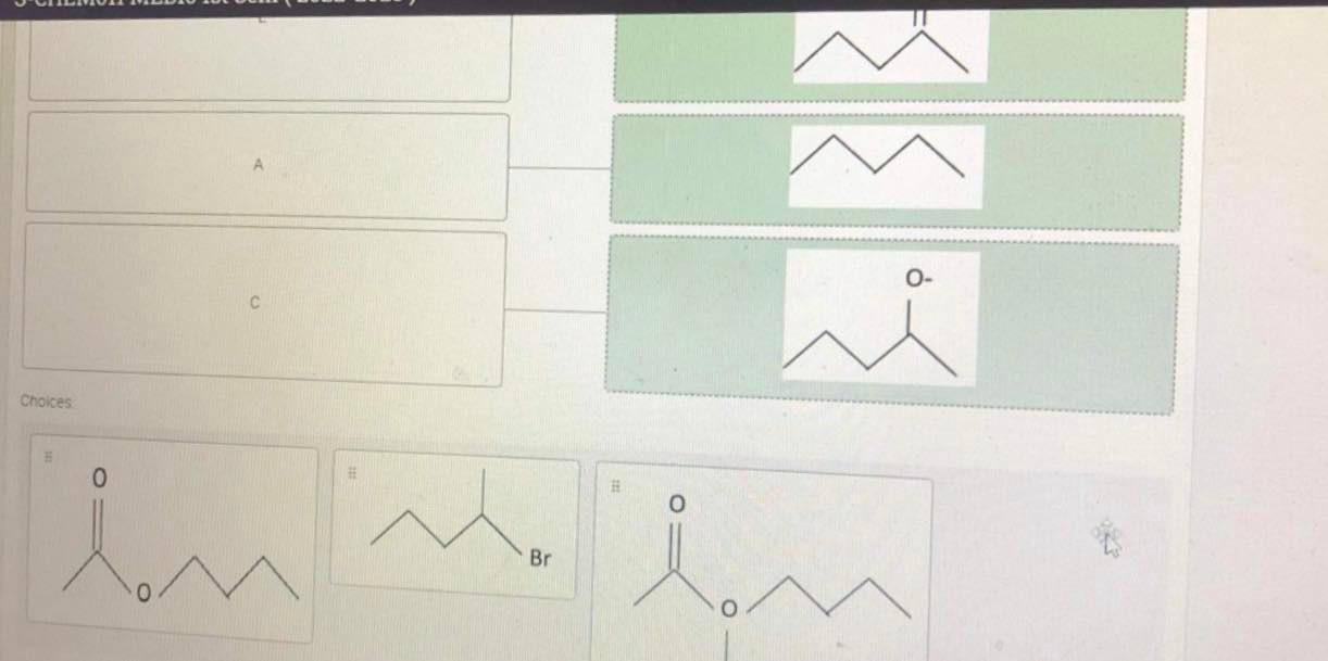 Solved Complete the reaction map below by matching A-E with | Chegg.com