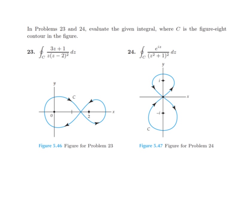 Solved In Problems 23 and 24, evaluate the given integral, | Chegg.com