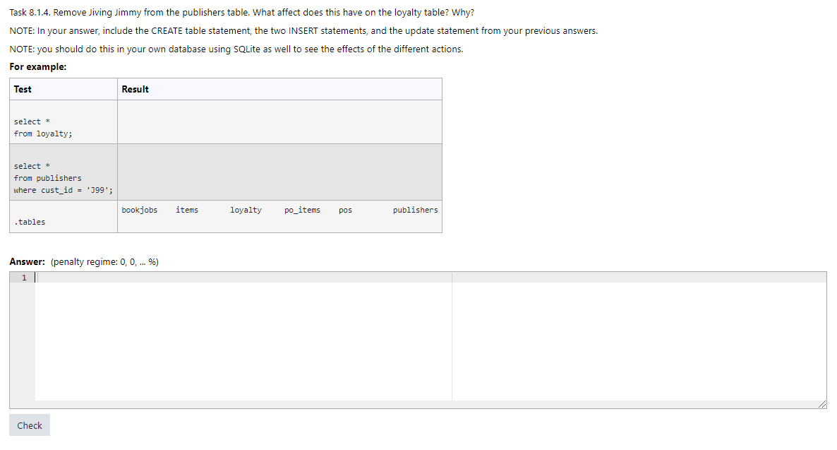 Solved DROP TABLE publishers; DROP TABLE po_items; DROP | Chegg.com