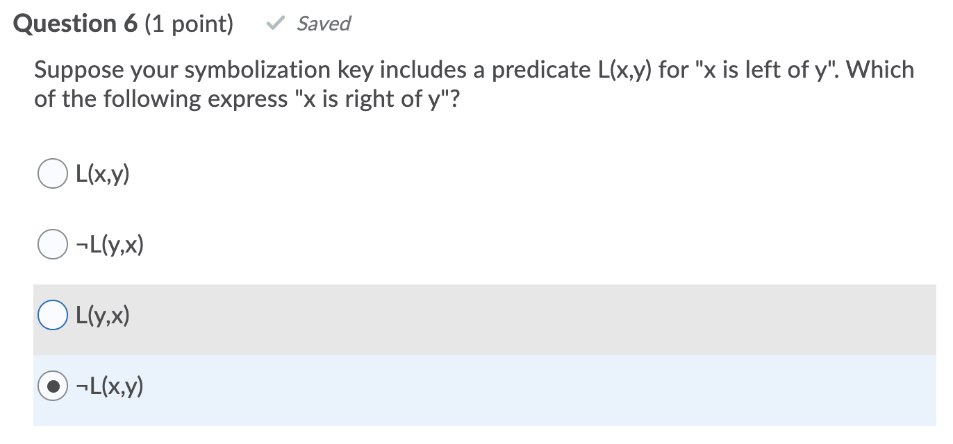 Solved Suppose your symbolization key includes a predicate | Chegg.com