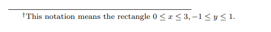Solved This notation means the rectangle 0