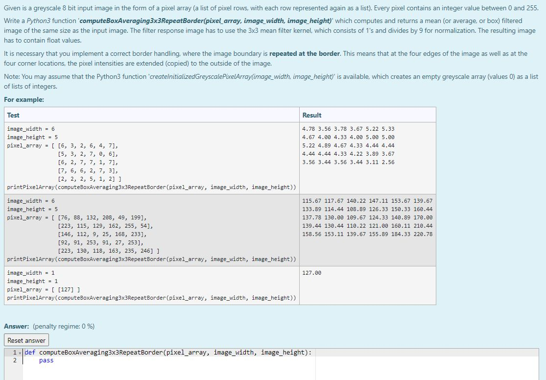 Solved Given is a greyscale 8 bit input image in the form of | Chegg.com