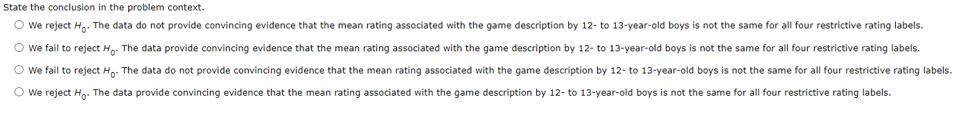 Solved The authors of a paper on perceptions of video games | Chegg.com