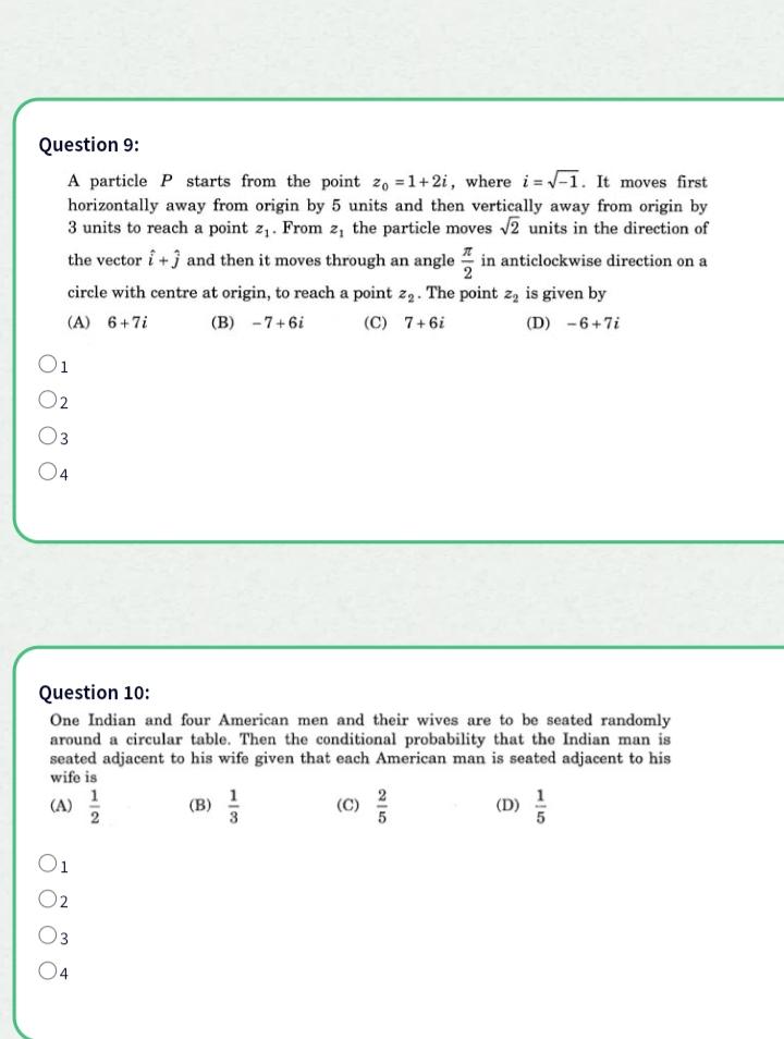 Solved A particle P starts from the point z0=1+2i, where | Chegg.com