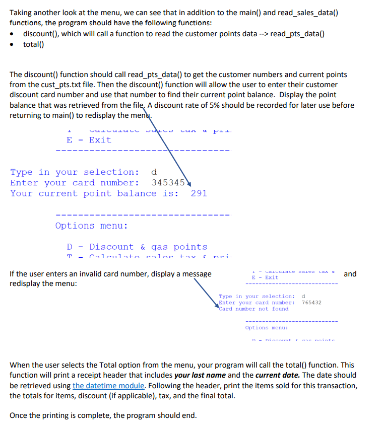 CIS 221 PA4 - Grocery Transaction This is an | Chegg.com