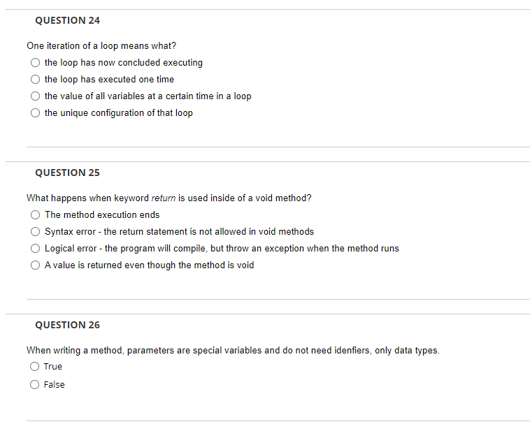 Solved Which special loop allows us to easily work our way | Chegg.com