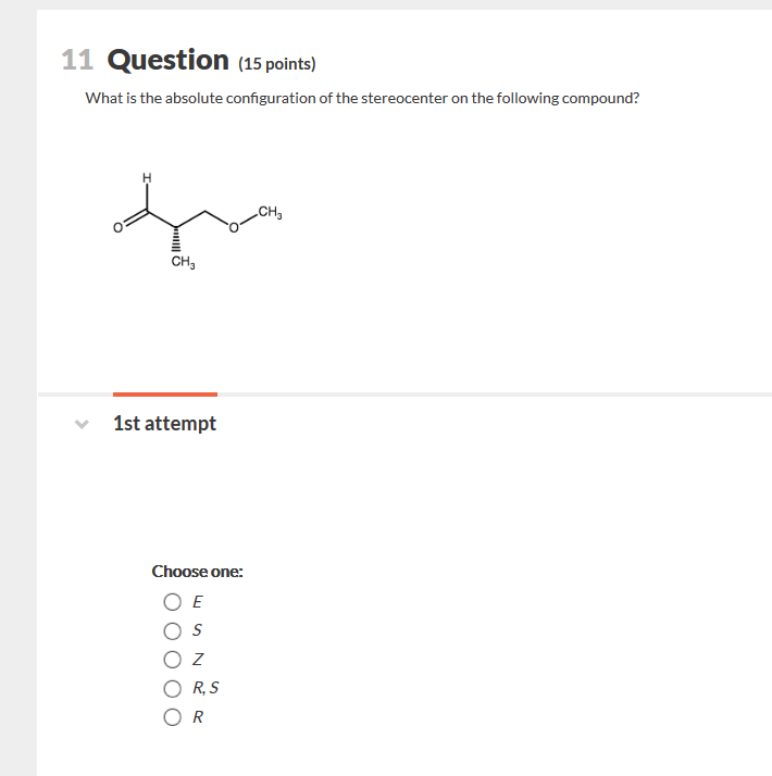 Solved 11 Question (15 points) What is the absolute | Chegg.com