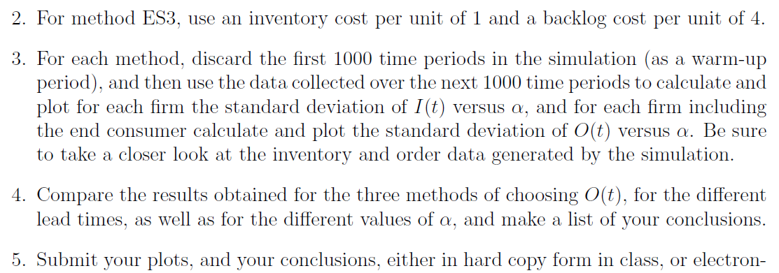 Solved Use Python Consider a supply chain consisting of | Chegg.com