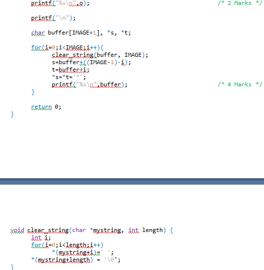 Solved Question 2: Code Comprehension (10 marks] Given the | Chegg.com