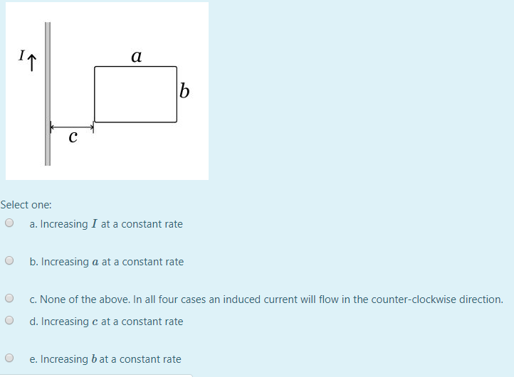 Solved The figure below shows a wire loop of area abab, | Chegg.com