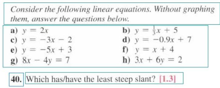 Solved Consider the following linear equations. Without | Chegg.com