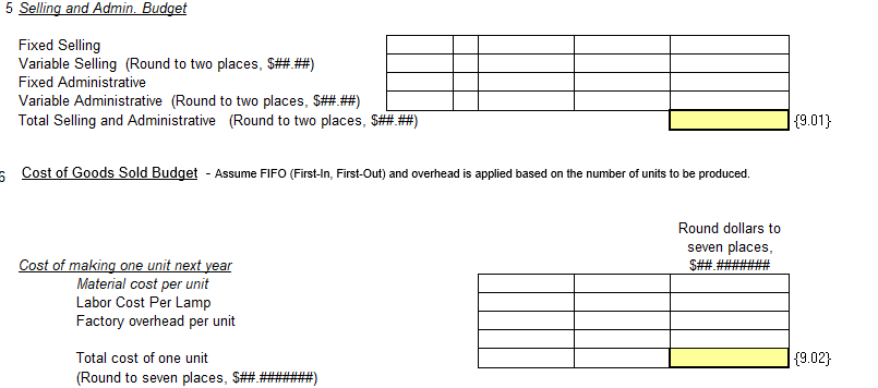 5 Selling and Admin. Budget Fixed Selling Variable | Chegg.com