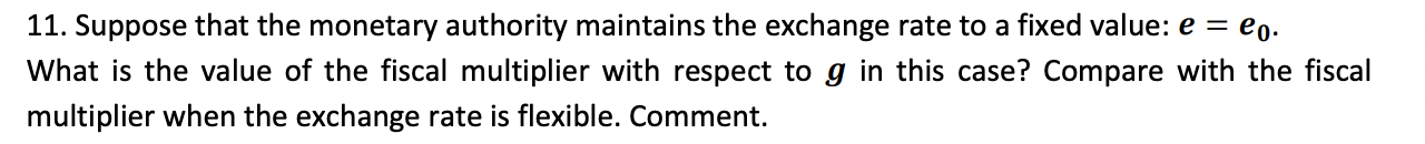 Solved Money and Forex markets. The demand for money md is | Chegg.com