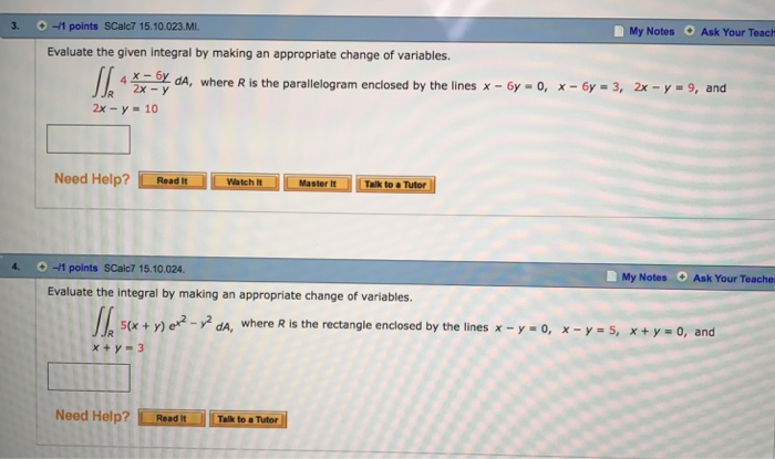 Solved Evaluate the given Integral by making an appropriate | Chegg.com Solved Evaluate the given Integral by making an appropriate | Chegg.com