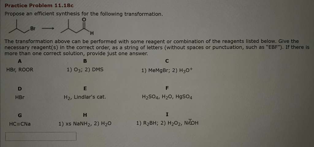 Solved Practice Problem 11.21a Propose an efficient | Chegg.com
