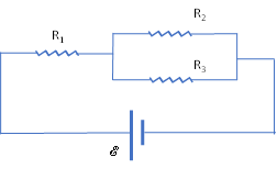 Solved In the circuit below, ℰ = 9V, R1 = 1Ω, R2 = 3Ω, R3 = | Chegg.com