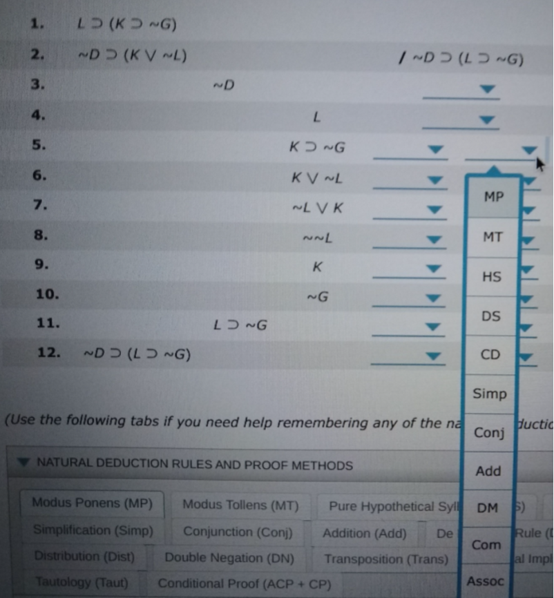 Solved HINTS FOR USING CONDITIONAL PROOF (CP) You can use | Chegg.com