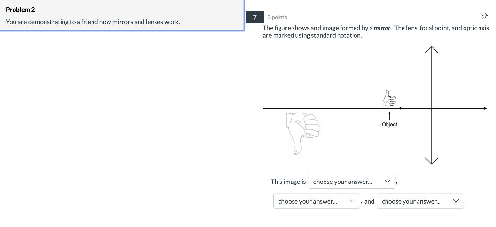 Solved the image is virtual or real upright or inverted | Chegg.com