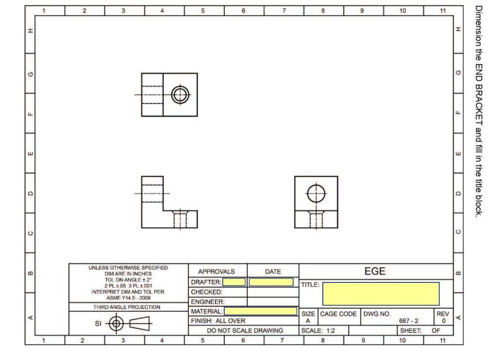 Solved Sheets of an incomplete working drawing package are | Chegg.com
