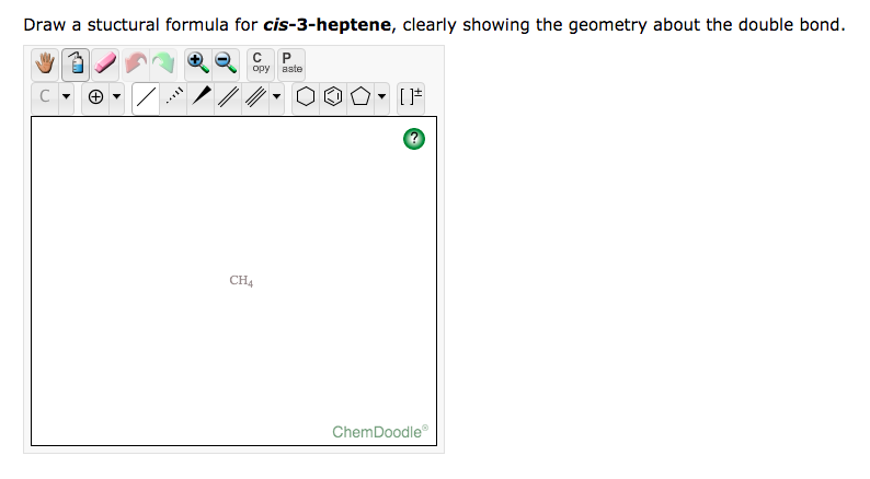 Solved Draw a stuctural formula for | Chegg.com