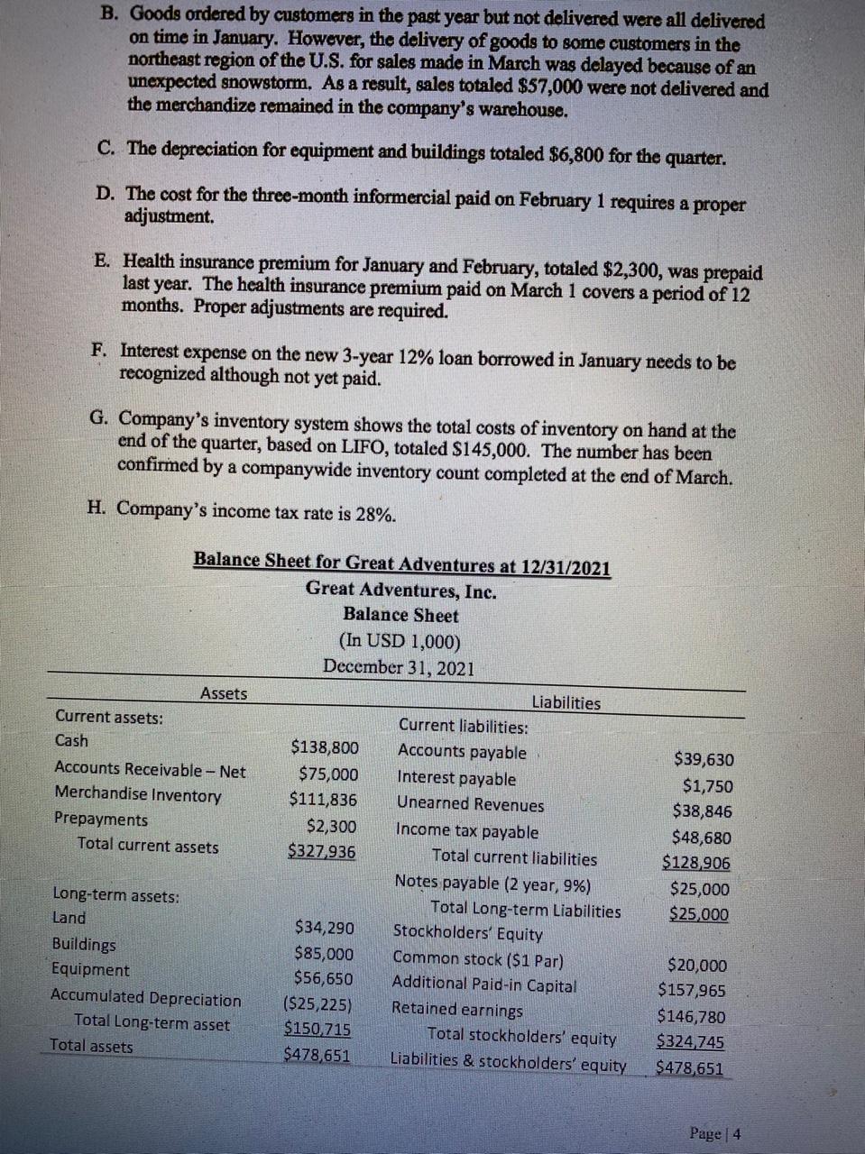 Review journal entries and correct errors. Review | Chegg.com
