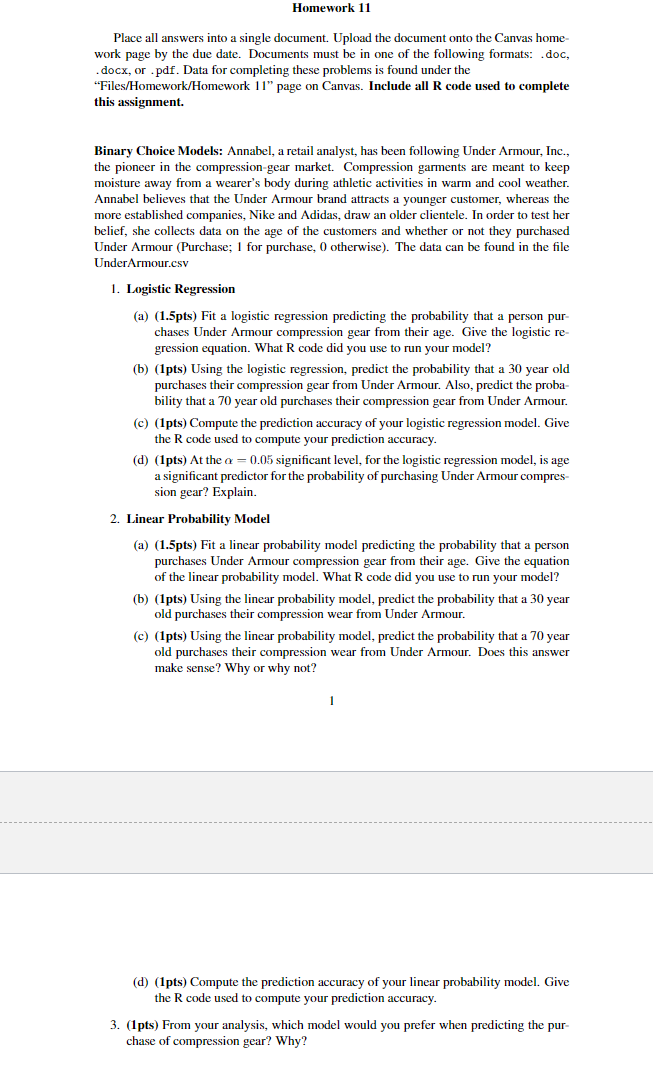 Place all answers into a single document. Upload the | Chegg.com