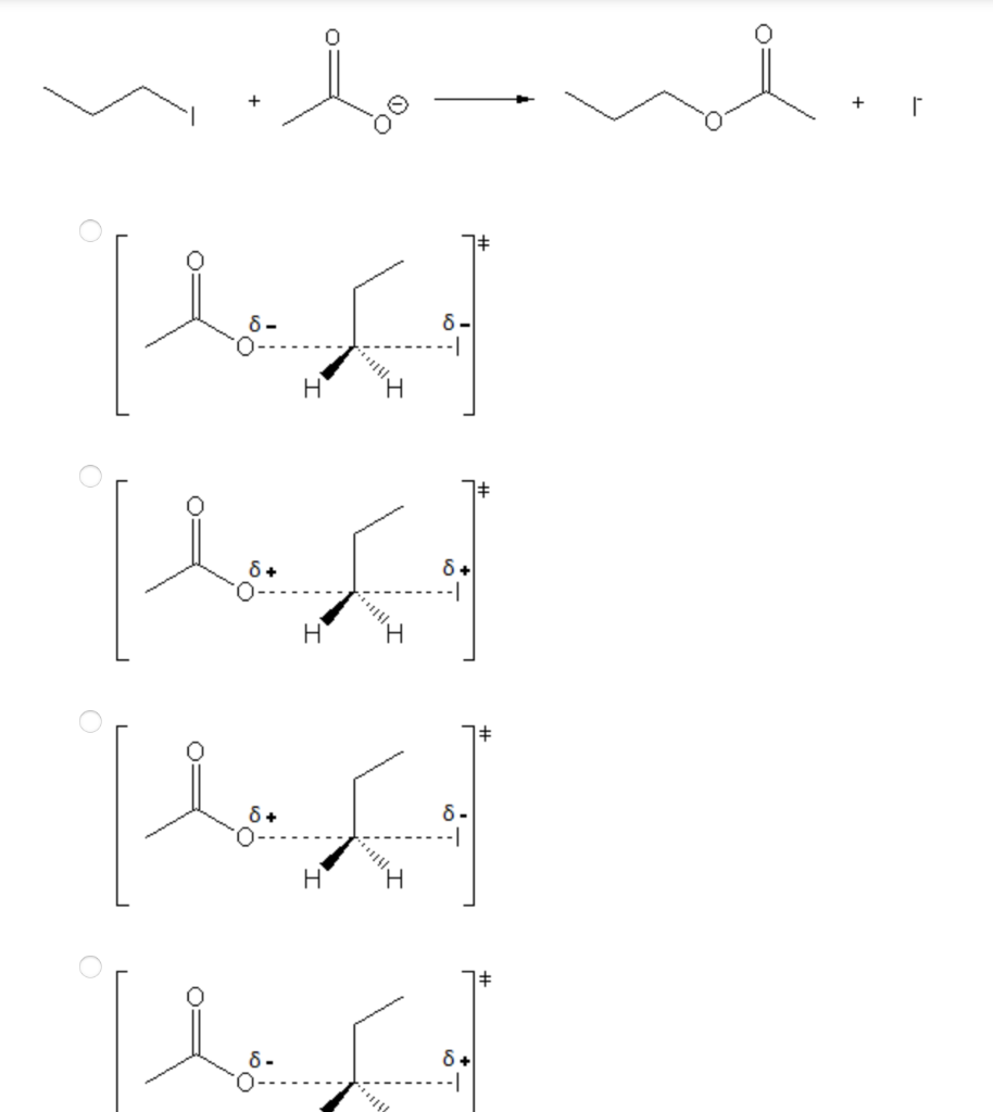 Select the best representation of the transition | Chegg.com