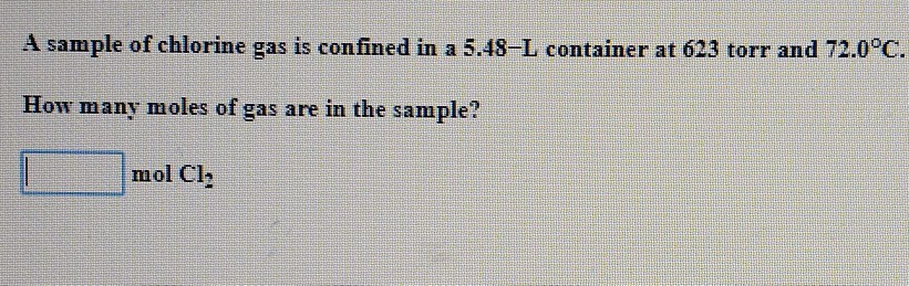 Solved A sample of Freon-12 (CFCl) occupies 10.0 L at 305 K | Chegg.com