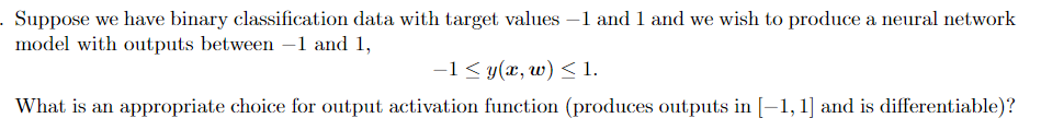Solved Suppose we have binary classification data with | Chegg.com