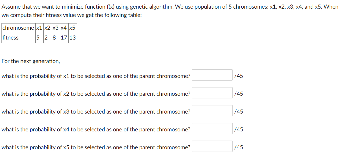 Solved Assume that we want to minimize function f(x) using | Chegg.com