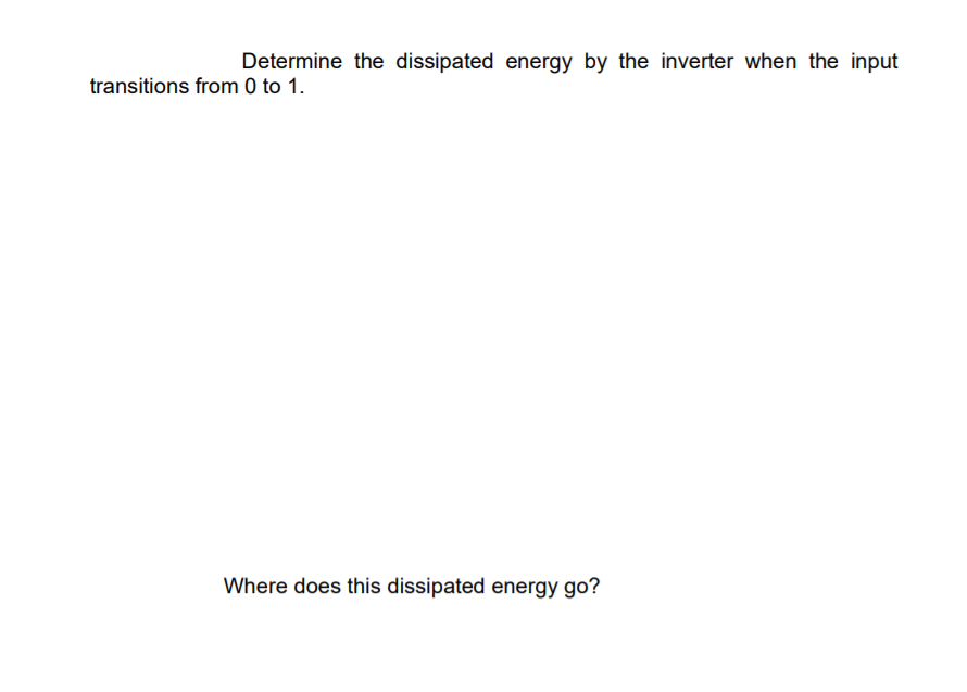Solved Consider an inverter whose load capacitance CL can be | Chegg.com