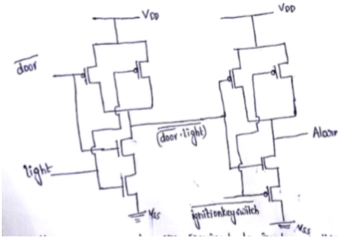 Solved Vlsi: Please draw the stick diagram for | Chegg.com