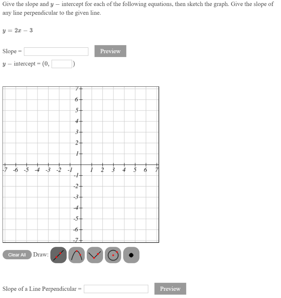 Solved Find the slope of the line through the points (4, - | Chegg.com