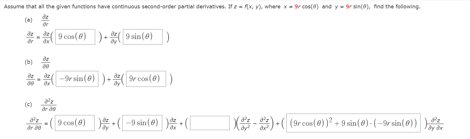 Solved Assume that all the given functions have continuous | Chegg.com