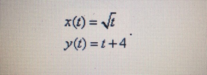 Solved Graph the parametric curve including an arrow to show | Chegg.com