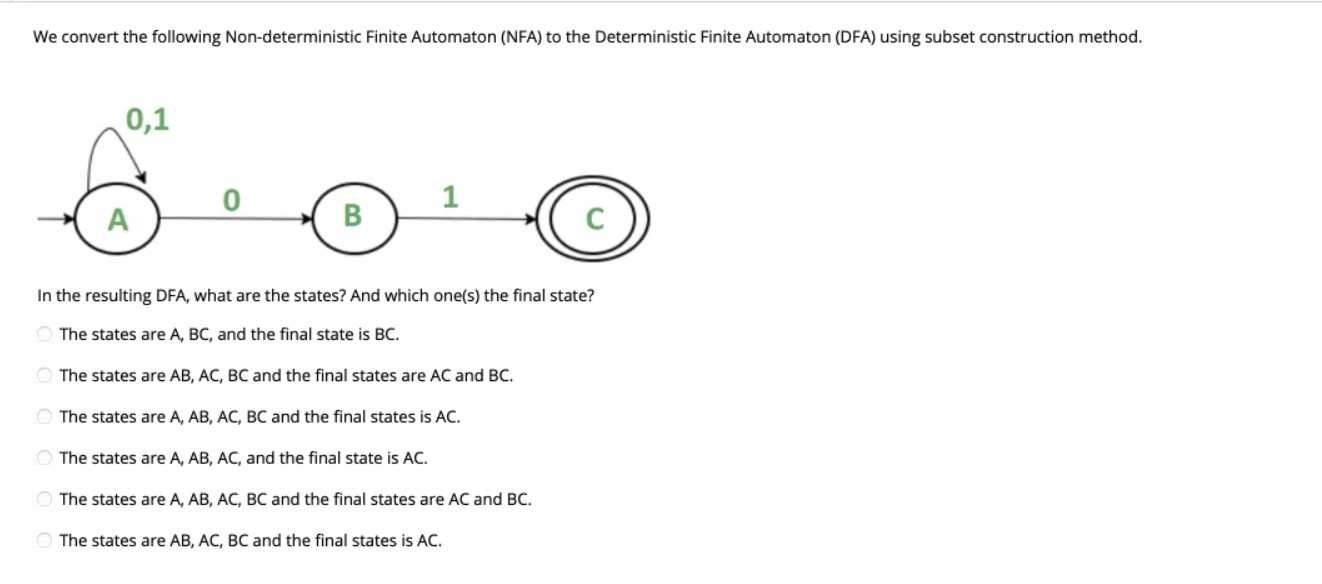 Solved We convert the following Non-deterministic Finite | Chegg.com Solved We convert the following Non-deterministic Finite | Chegg.com