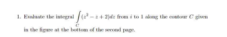 Can you help me solve the Complex Analysis question? | Chegg.com