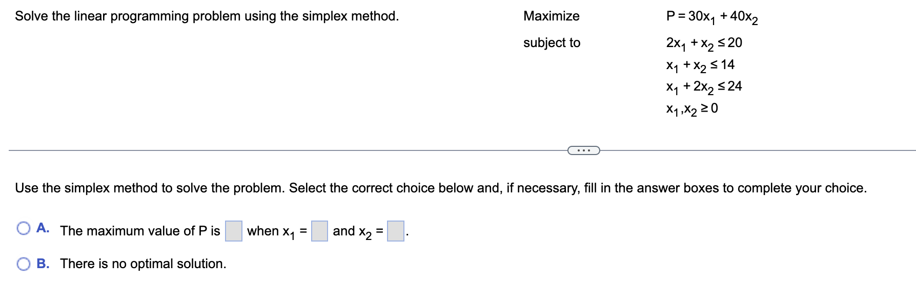 Solved Solve And Show Your Worksolve The Linear Programming